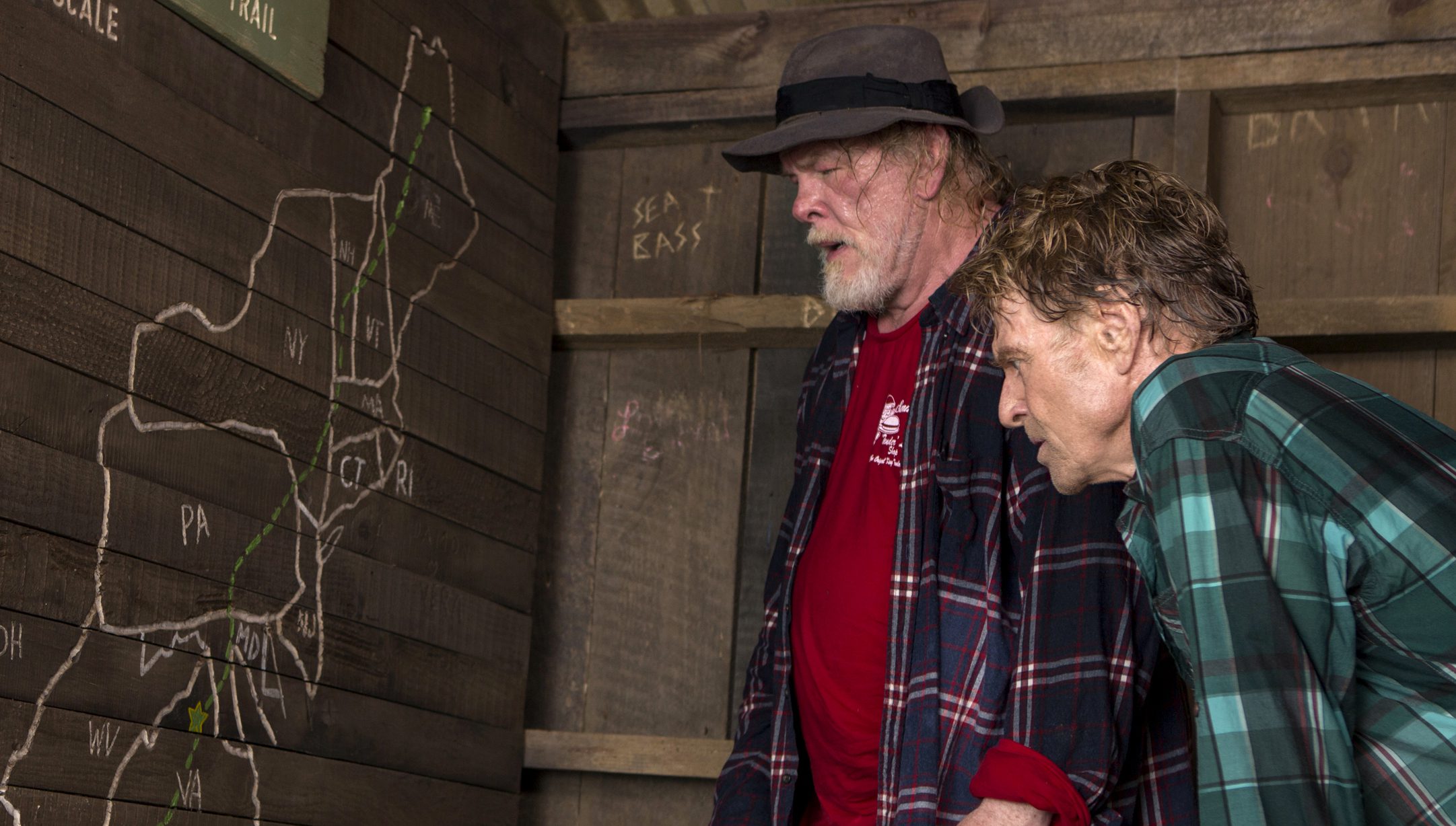 Photos: Robert Redford Takes a 'Walk' with Nick Nolte - Front Row Features