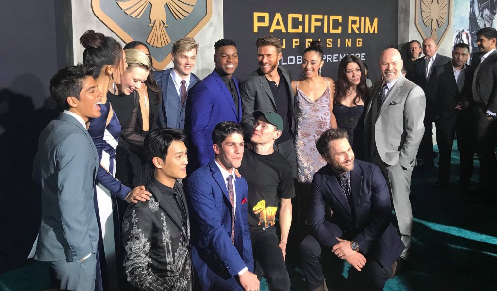 Hollywood Boulevard Experiences a ‘Pacific Rim Uprising’ - Front Row ...