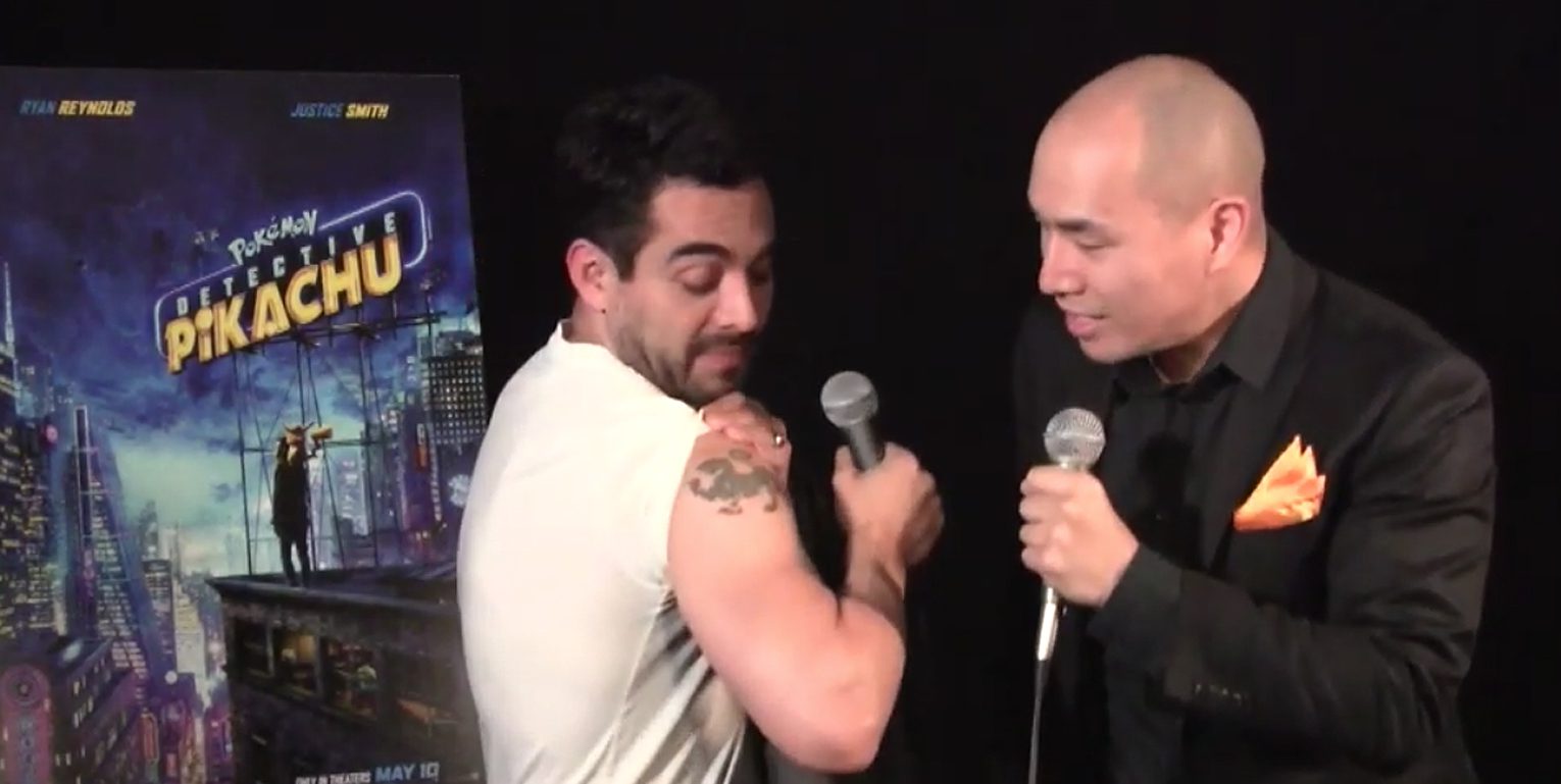 Omar Chaparro takes on the fight in 'Pokémon Detective Pikachu' - Front ...